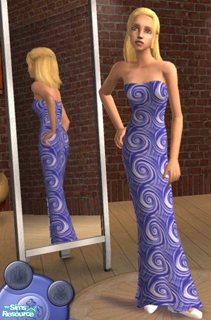 The Sims Resource | Dialogue's Dream Dress (Teen Version)
