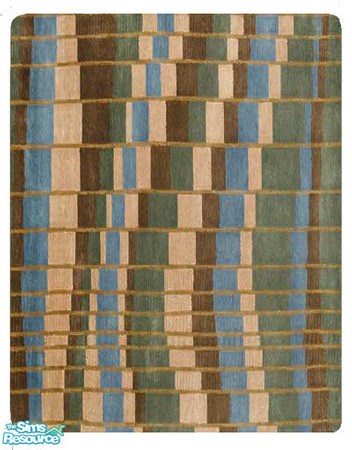 The Sims Resource | Neutral Color Scheme Rug - Green