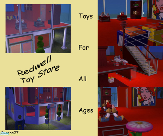 The Sims Resource | Redwell Toy Store