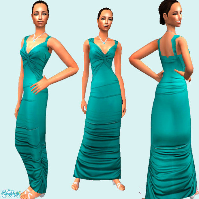The Sims Resource | Bride\'s Maid Collection - Teal