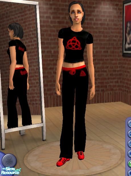 The Sims Resource - Charmed top