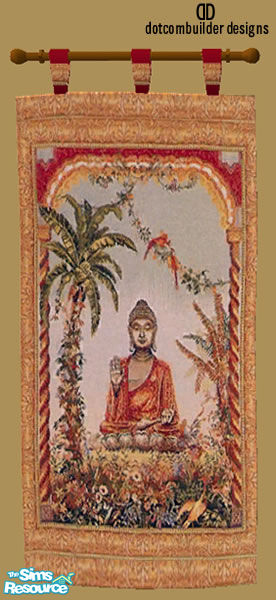 The Sims Resource | Tapestry- Buddha