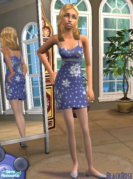 The Sims Resource - Winter Dress