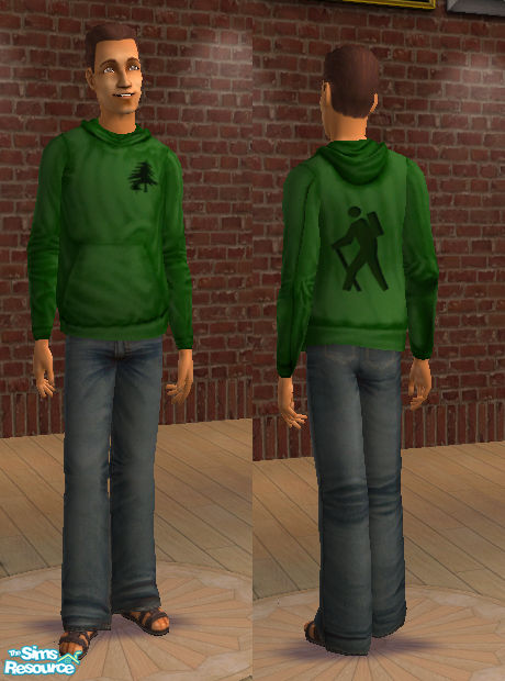 The Sims Resource - Hiking Wear