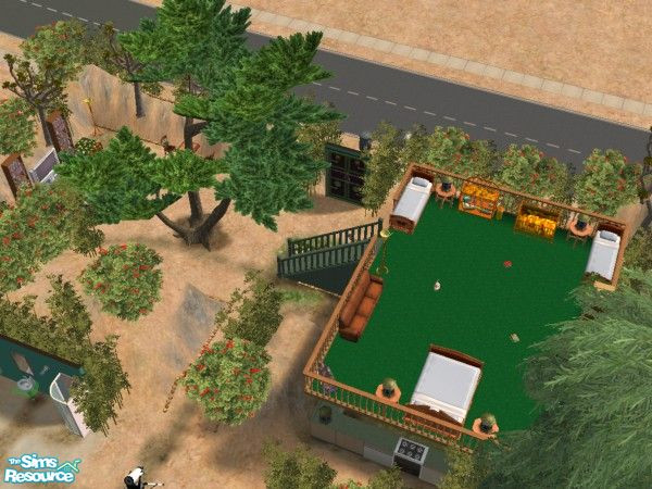 The Sims Resource - Outdoor Natural House