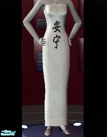 The Sims Resource | chinese dress 1