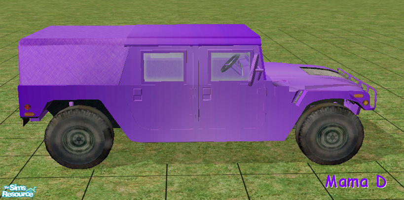 The Sims Resource | Mama D\'s Jeep Recolor Set 1 - C