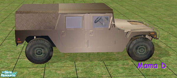 The Sims Resource | Mama D\'s Jeep Recolor Set 1 - A