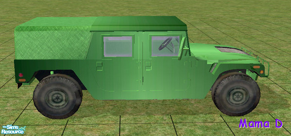 The Sims Resource | Mama D\'s Jeep Recolor Set 1 - F