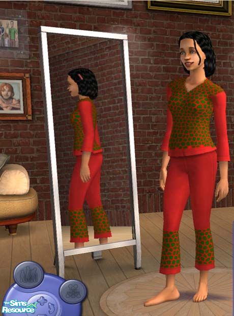 The Sims Resource | Red Pj
