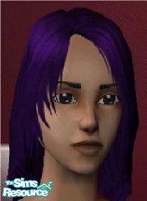 The Sims Resource | Purple Hair