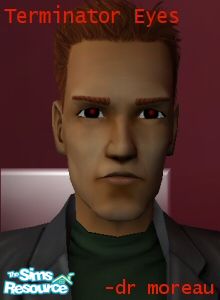 The Sims Resource - Terminator Eyes