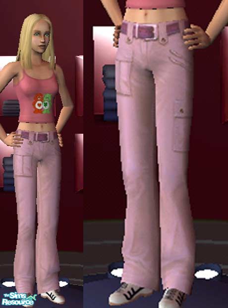 The Sims Resource | Pink Pants