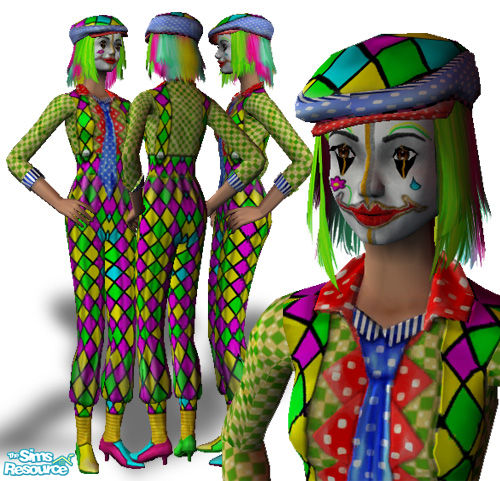 The Sims Resource | Clown