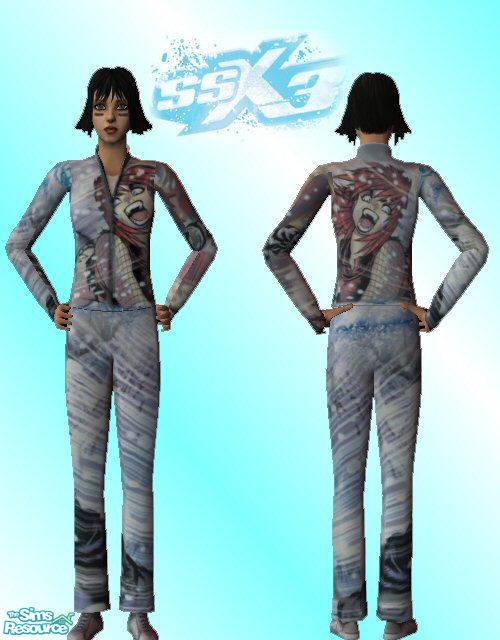 The Sims Resource | SSX3 Athletic Gear