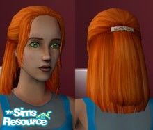 The Sims Resource | Ginger Hair for women
