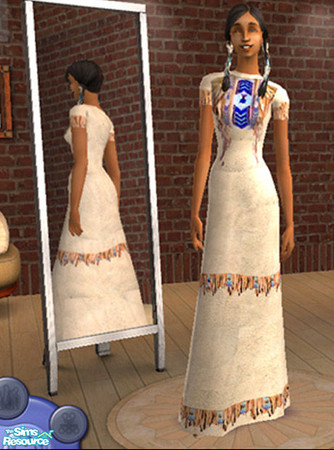 The Sims Resource | Native American Female Formal