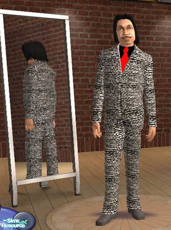 The Sims Resource | Tweed suit