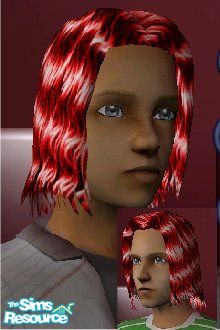 The Sims Resource - Red Waves