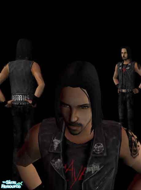 The Sims Resource | Metalhead outfit