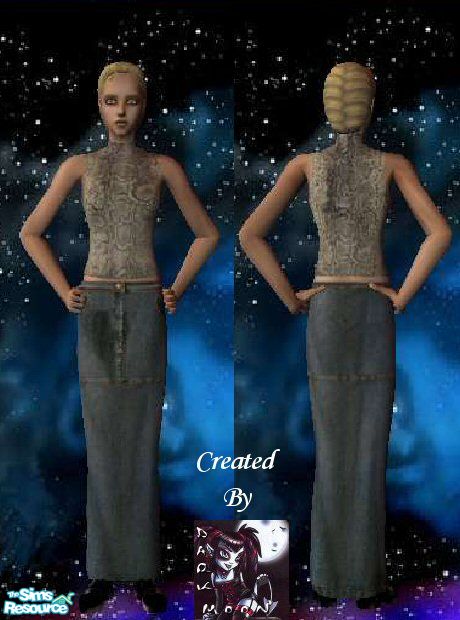 The Sims Resource - Alligator top