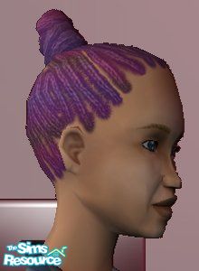 The Sims Resource | Purple Braids