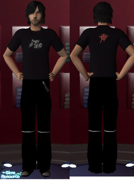 The Sims Resource - Punks Not Dead