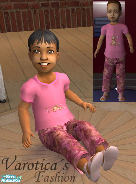 The Sims Resource - Pink Teddy