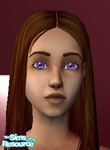 The Sims Resource - Amethyst Purple Eye Color