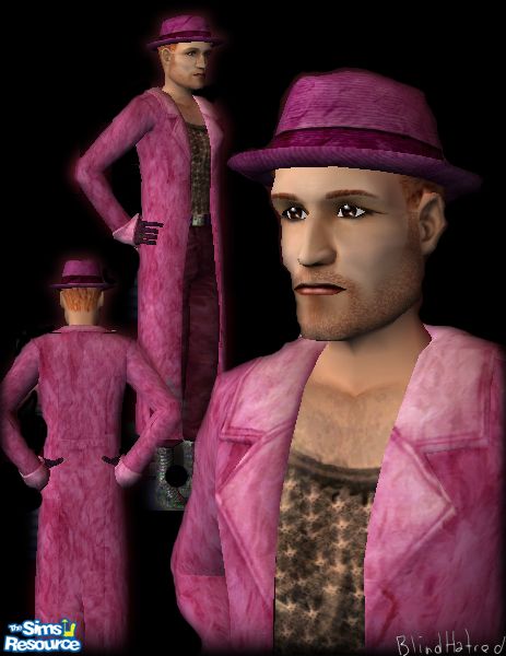 The Sims Resource - Pink 'n Pimpin' Coat