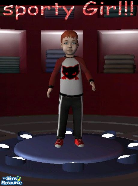 The Sims Resource - sporty grrrrrl!!