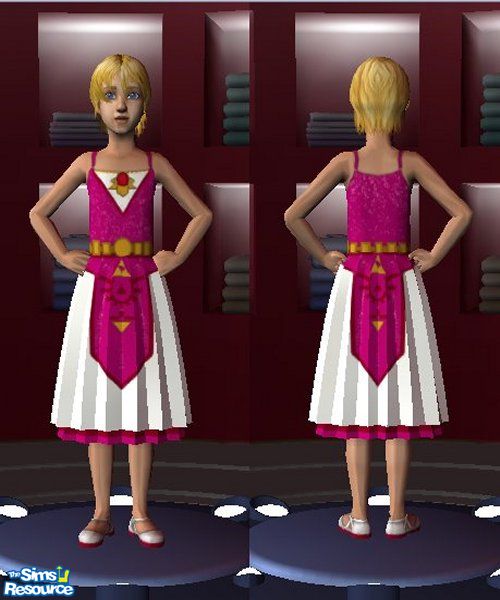 The Sims Resource | Princess Zelda Dress