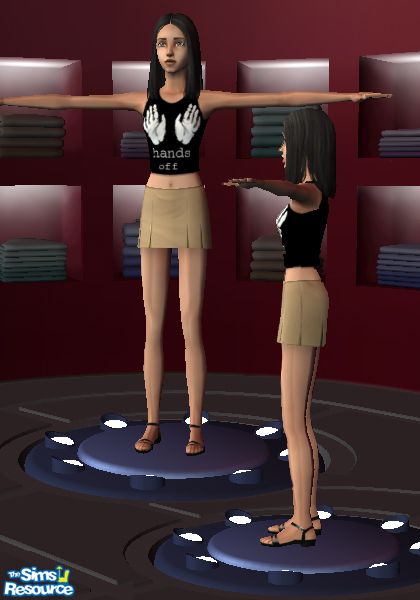The Sims Resource - hands off, teen