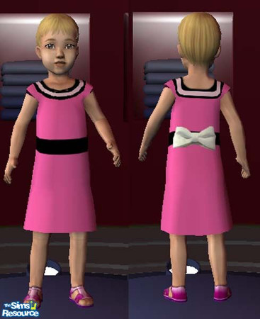 The Sims Resource | Pink Dress