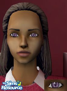 The Sims Resource - Violet Cat's Eye
