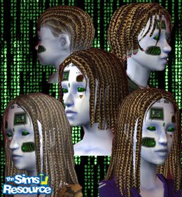 The Sims Resource - android hair