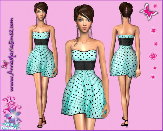 The Sims Resource | Teen Prom Dresses by Anna - 4