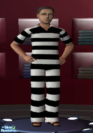 The Sims Resource | Prison Uniform