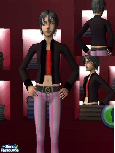The Sims Resource - Red and Black