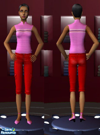 The Sims Resource | Pink-red