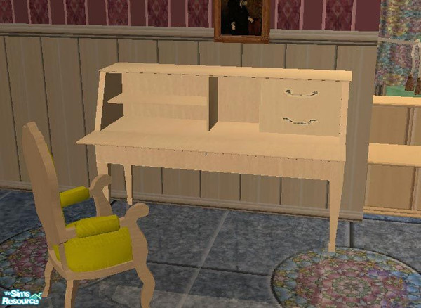 The Sims Resource - TC96 Cottage Livingroom - Desk