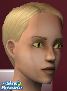 The Sims Resource - Cat Eye Contacts