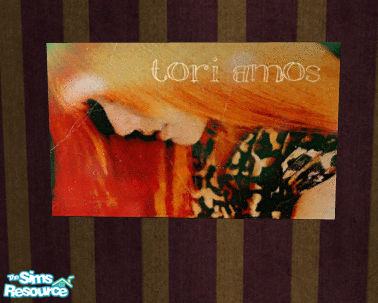 The Sims Resource | Tori Amos poster recolors. - Tori 2