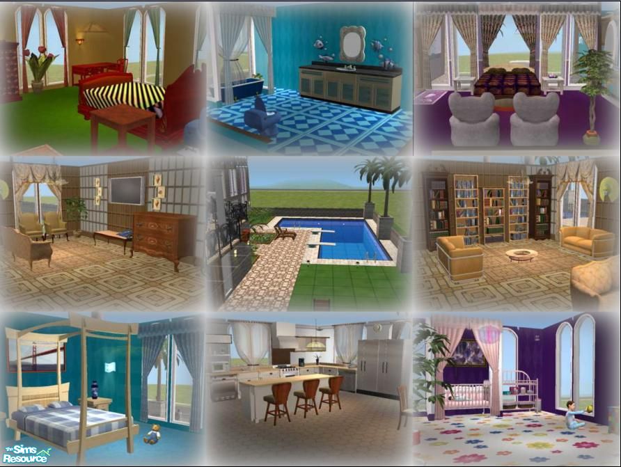 The Sims Resource | Tres Pyramid