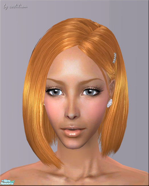 The Sims Resource - Peggy Hair Recolours - Red (L)
