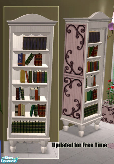 The Sims Resource - Storybook Bookcase FT