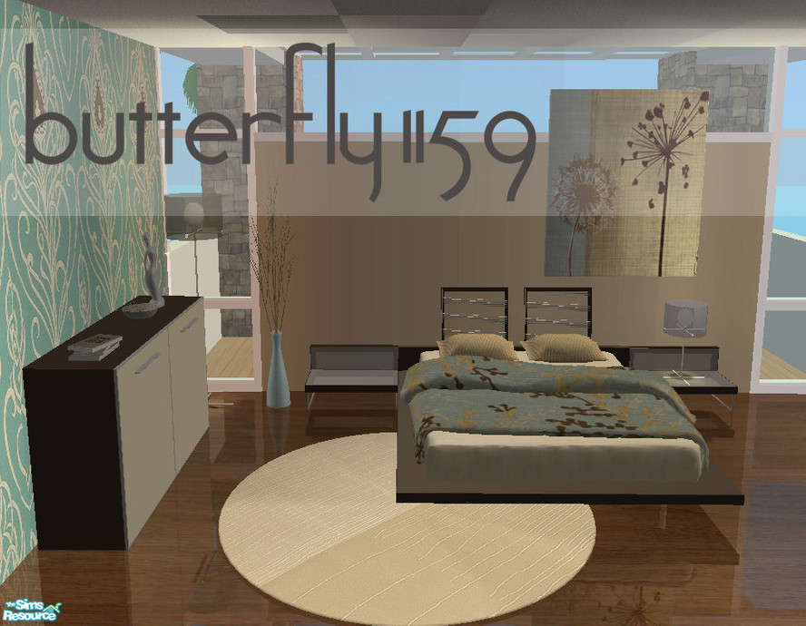 Erfly1159 S Stylist Sims Bedroom Set 6 Recolor
