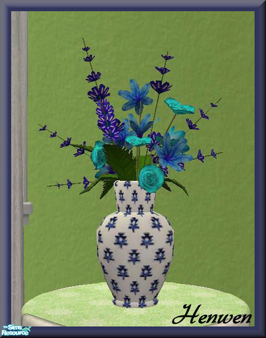 The Sims Resource | Wildflower Bouquet Blues