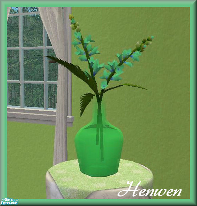 The Sims Resource - Snapdragon Bouquet Green