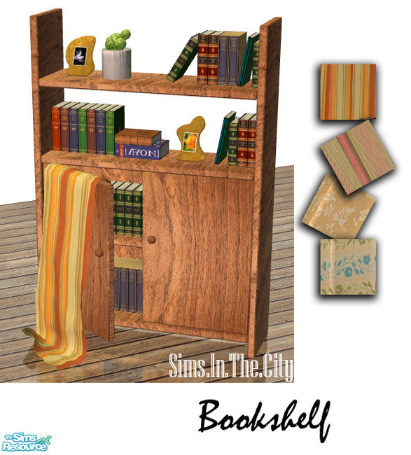 The Sims Resource - Sims.In.The.City - bookshelf